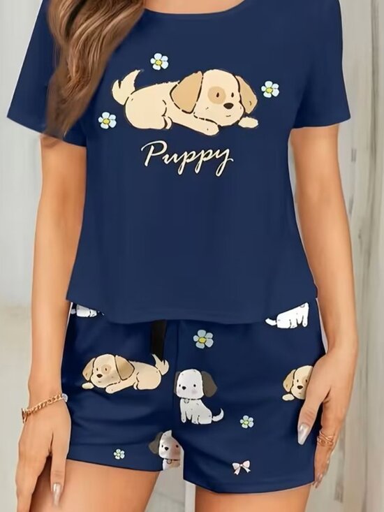 The Unbranded Brand | Intimates & Sleepwear | New Cute Dog Pajama 2 Pc ...